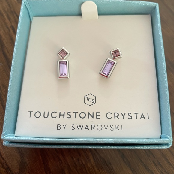 Jewelry | Touchstone Crystal Earrings | Poshmark